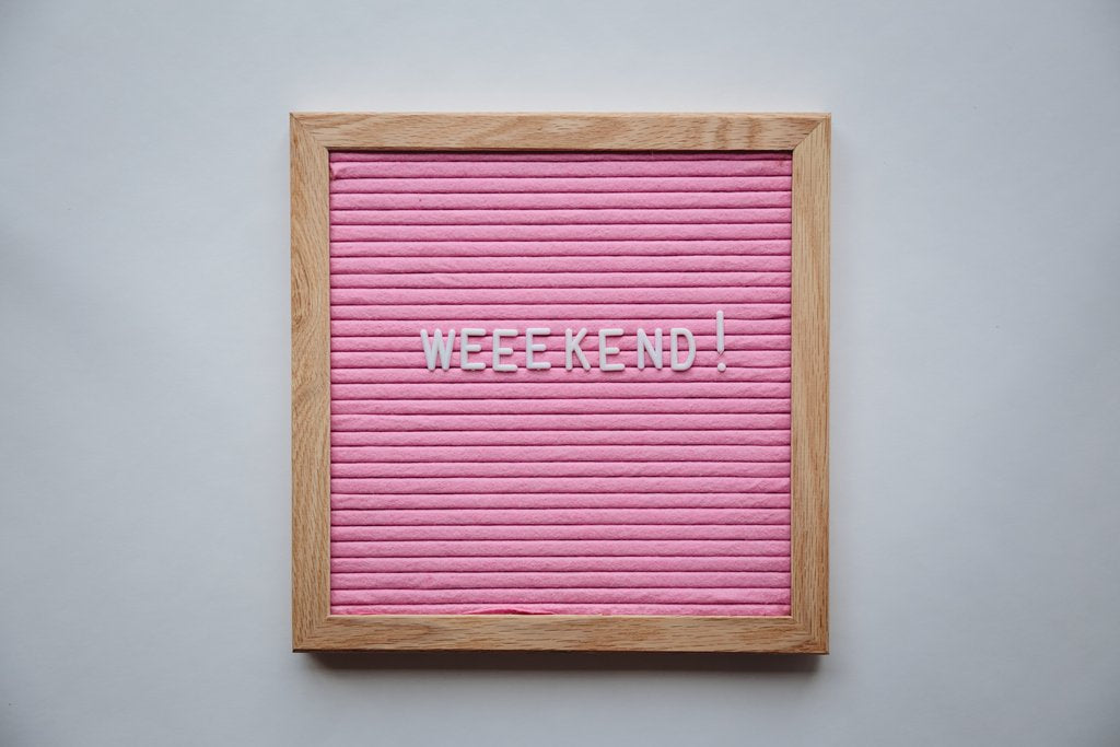 Square Pink Felt Letter Board – Big Blue Trunk